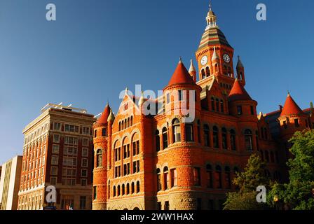 the old red museum,an old courthouse in downtown dallas texas Stock ...