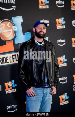 Renzo Di Falco attends the premiere of the film "7 Donne e un Mistero" in Rome (Photo by Matteo ...