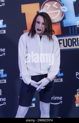 Loris Fabiani (Lunanzio) during the Photocall of the TV Show LOL 4 ...