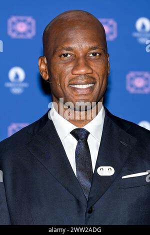 Didier Drogba during the Olympic Games football tournament final draw ...