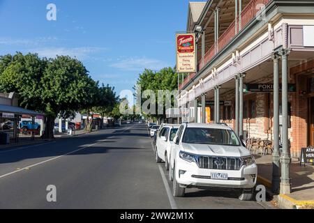Tanunda hotel and pub public bar in Tanunda town centre, Barossa Valley ...