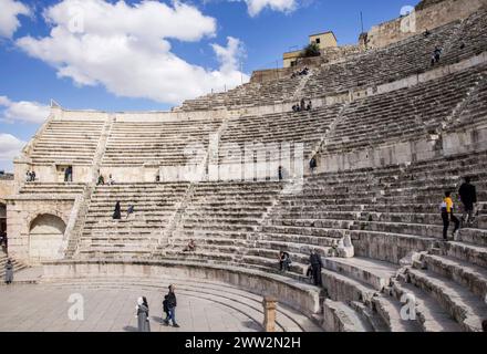 the reconstructed roman ampitheatre with its 6000 seats in downtown ...