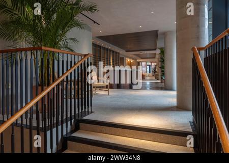 Stairs leading to the communal living space. Author, London, United ...