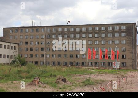 Prora, Germany August 4, 2017: Prora was built by Nazi Germany as a ...