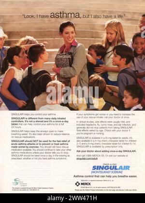 Vintage "Time" magazine 20 January 2003 issue advert, USA Stock Photo ...