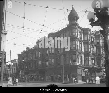 Wilson Block in 1920 Stock Photo - Alamy