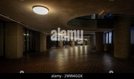 Barbican Centre Interior Design. The Barbican is a brutalist style ...