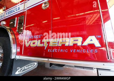 Gibert's new Pierce Volterra electric fire truck operates out of Fire ...