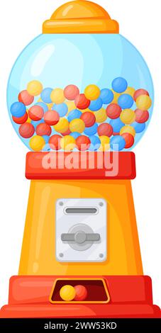 Isolated candy machine with gums Vector Stock Vector Image & Art - Alamy