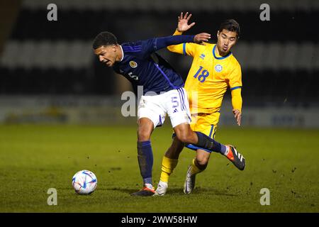 Scotland's Ibane Bowat during the UEFA Euro U21 Championship Qualifying ...