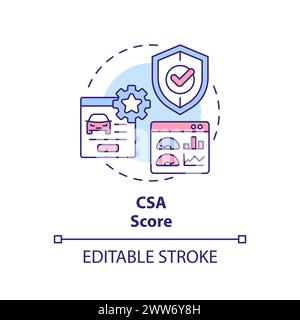 Regulatory compliance multi color concept icon Stock Vector Image & Art ...