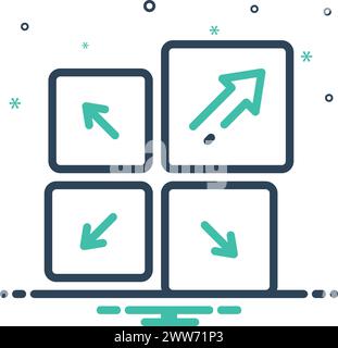 Icon for direction, flank Stock Vector Image & Art - Alamy