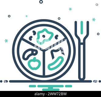Icon for balanced diet, balance Stock Vector Image & Art - Alamy