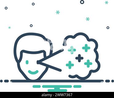 Icon for optimistic outlook, optimistic Stock Vector Image & Art - Alamy