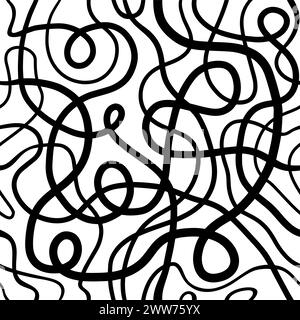 Seamless painted stripes vector texture. Beautiful colorful horizontal ...