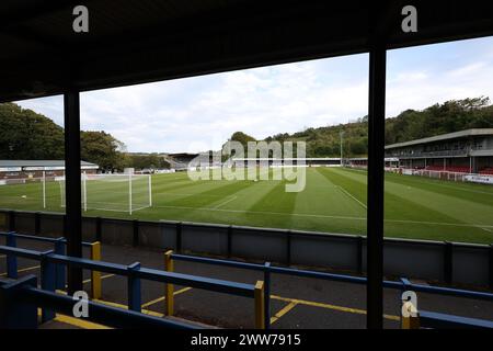 General View of the The Crabble before the pre season friendly match ...