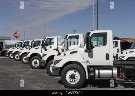 Indianapolis - March 20, 2024: Navistar International Semi Tractor ...