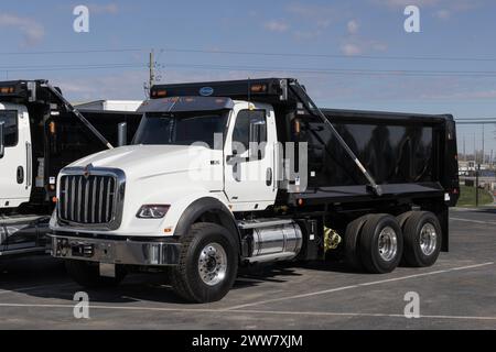 Indianapolis - March 20, 2024: Navistar International Semi Tractor ...