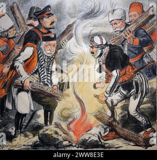 First Balkan War (1912-1913). The Bulgarian Army in Thrace. Field ...