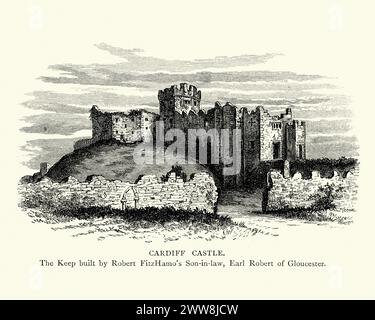Cardiff Castle (Welsh: Castell Caerdydd) is a medieval castle and ...