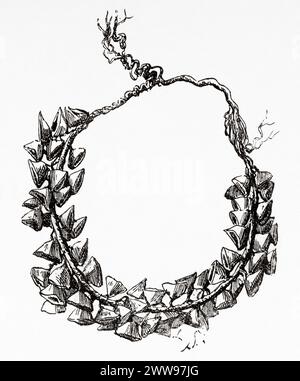 Traditional Garter of the Wayana Indians tribe, French Guiana, South ...