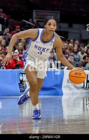 Columbus, Ohio, USA. 22nd Mar, 2024. Richmond Spiders guard Rachel ...
