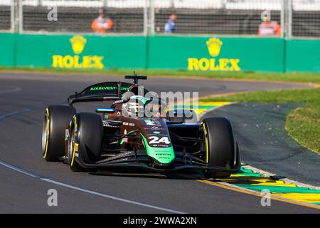 DURKSEN Joshua (pry), PHM AIX Racing, Dallara F2 2024, portrait during ...