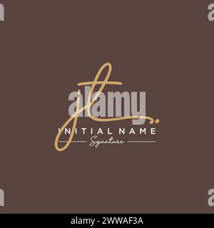 JT Signature Logo Template Vector Stock Vector Image & Art - Alamy