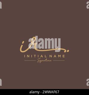 IR Signature Logo Template Vector Stock Vector Image & Art - Alamy