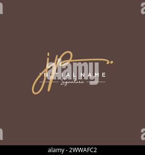 JP Signature Logo Template Vector Stock Vector Image & Art - Alamy