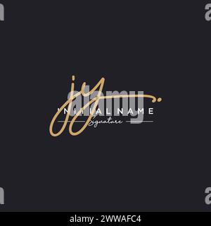 JY Signature Logo Template Vector Stock Vector Image & Art - Alamy
