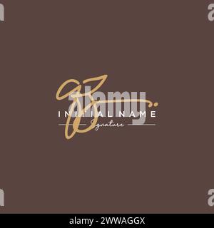 QZ Signature Logo Template Stock Vector Image & Art - Alamy