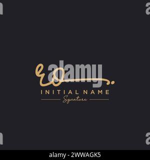 RO Signature Logo Template Vector Stock Vector Image & Art - Alamy