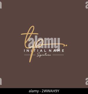 TP Signature Logo Template Vector Stock Vector Image & Art - Alamy