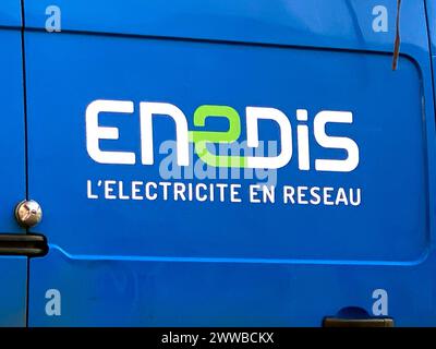Enedis Electricity Edf Stock Photo - Alamy