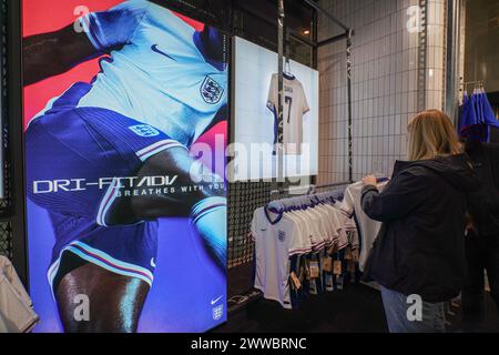 The New Nike England football shirt with design change of St Georges ...