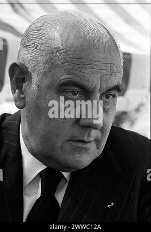 Argentine de facto President General Alejandro Agustín Lanusse (1918 ...