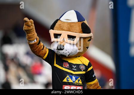 Castleford Tiger Mascot ‘JT’ during the Betfred Challenge Cup Sixth ...