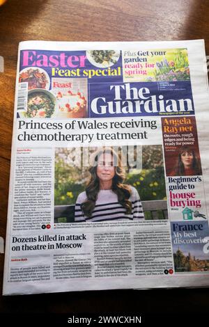 Kate Middleton 'Princess of Wales receiving chemotherapy treatment ...