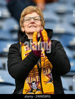 Huddersfield, England - 23rd March 2024 Harry Rushton (16) of ...