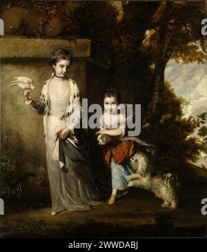 Sir Joshua Reynolds' portrait work reflects his mastery of capturing ...