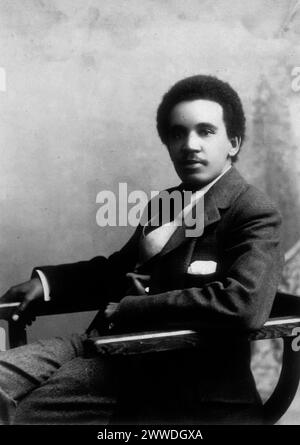 Portrait of John Henry Taylor - Vintage Cigarette Card Stock Photo - Alamy