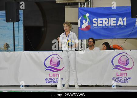 Trieste, Italy. 23rd Mar, 2024. Ira Deike (Spandau 04 Berlino) during ...