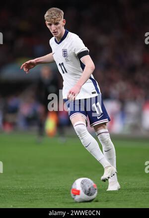 Anthony Gordon of England in action during the FIFA World Cup 2026 ...