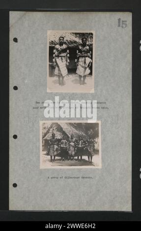 Description: Gilbertese Dancers. Location: Kiribati Stock Photo - Alamy