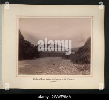 Description: Yallahs River Bridge, at Easington, St. Thomas, Jamaica ...