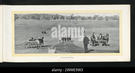 Description: Farming at Dookie College. Location: Victoria, Australia ...