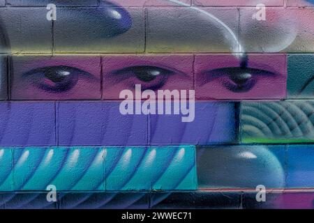 street art by Vyal Reyes aka VYAL ONE Stock Photo - Alamy
