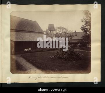 Photograph showing the Melanesian mission on Norfolk Island, Australia ...