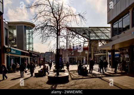 Uxbridge High Street, Uxbridge, London Borough of Hillingdon, Greater ...